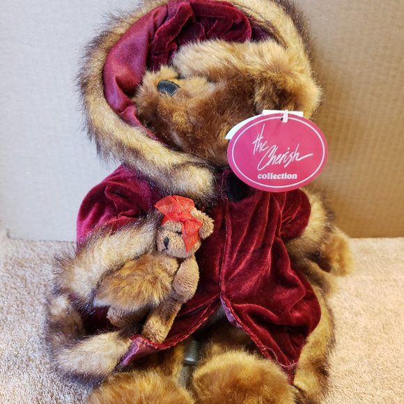 Nova Plush | Toys | Nova Plush Cherish Teddy Bear Wearing Velvet Cape ...